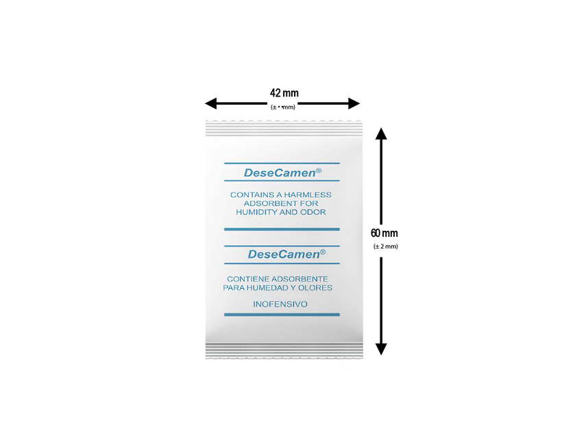 Desecantes Silica Gel 5gr Para Humedad DeseCamen – Camen Química