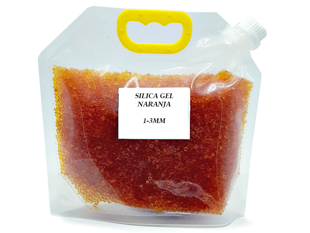 Silica Gel o Gel De Sílice Naranja Para Humedad – Camen Química